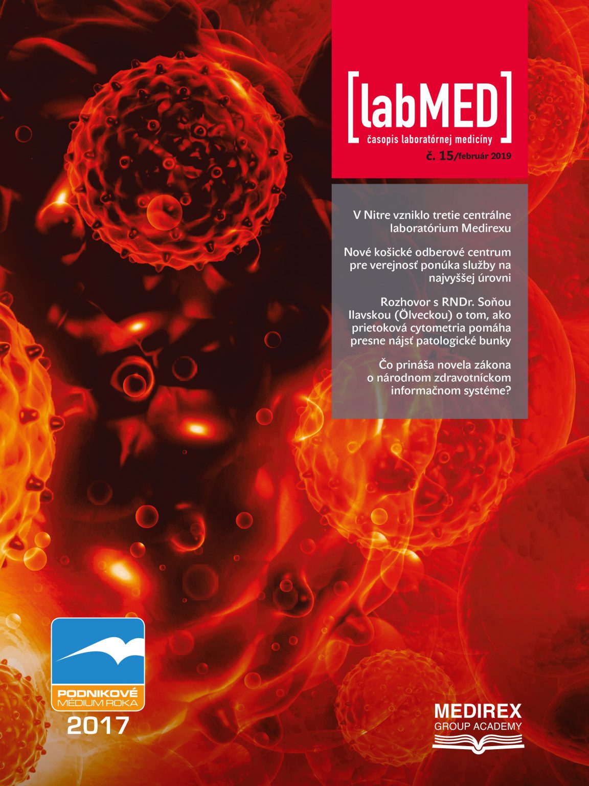 labMED 2019/15 – Medirex group academy, n.o.